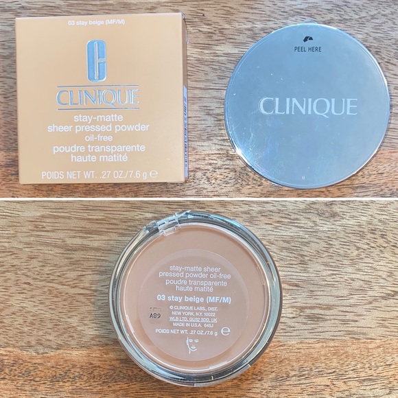 Clinique | Makeup | Clinique Staymatte Sheer Pressed Powder | Poshmark